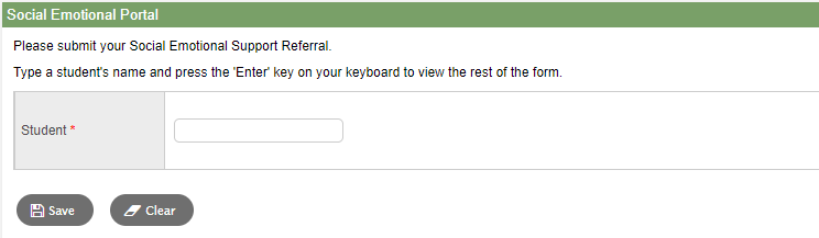 Using the Social and Emotional Support Module