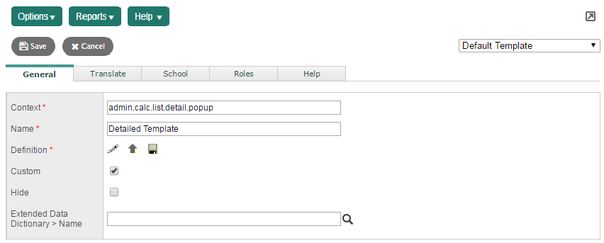 Create a Secondary Details Field